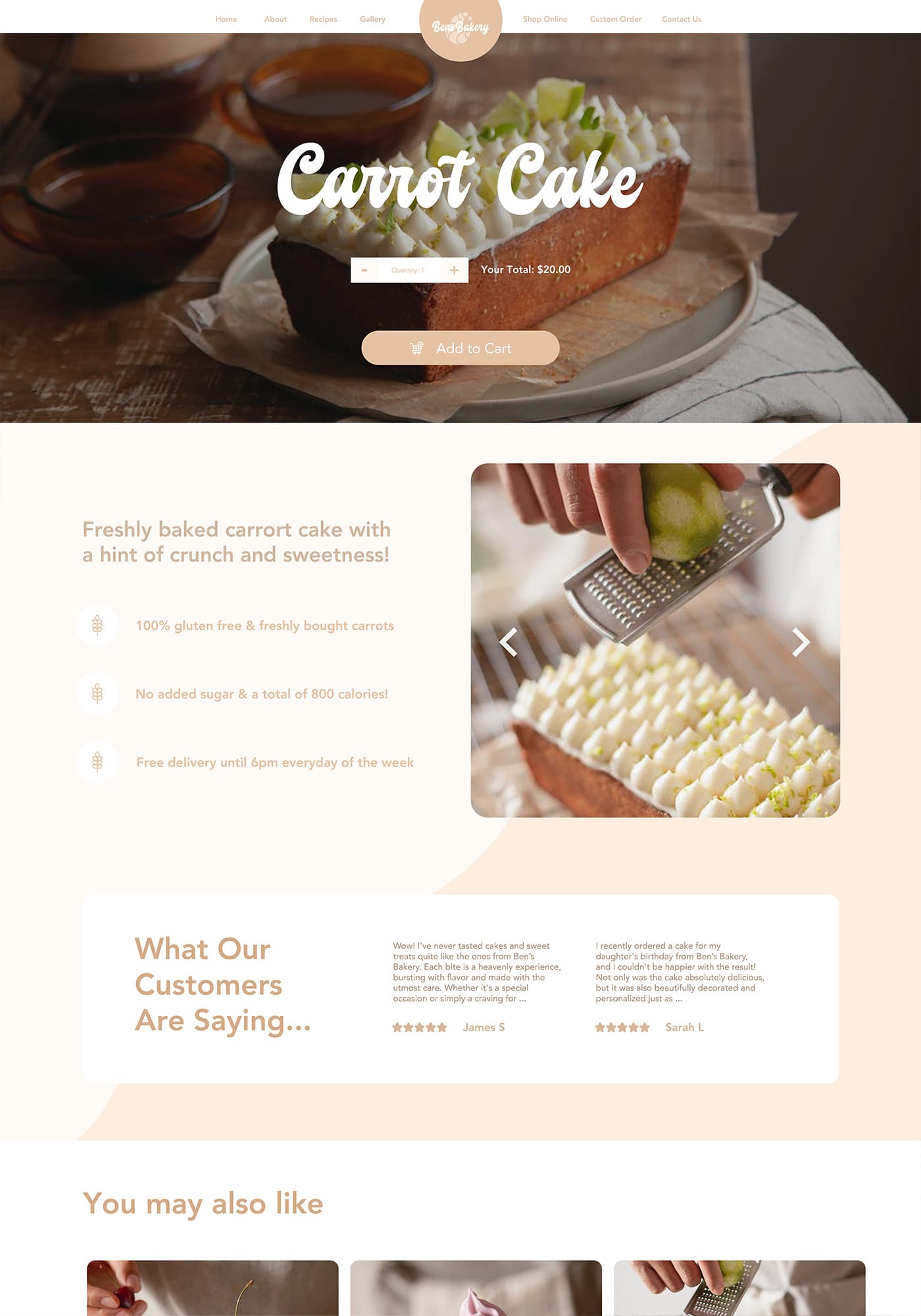 Shane Fry | Bakery Website Design Inspiration & Template 2024